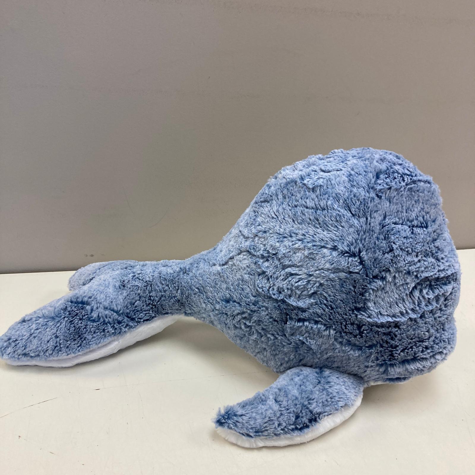 Whale Stuffie Ready to Ship - Stone Wash Heather Hide – Country Stitched
