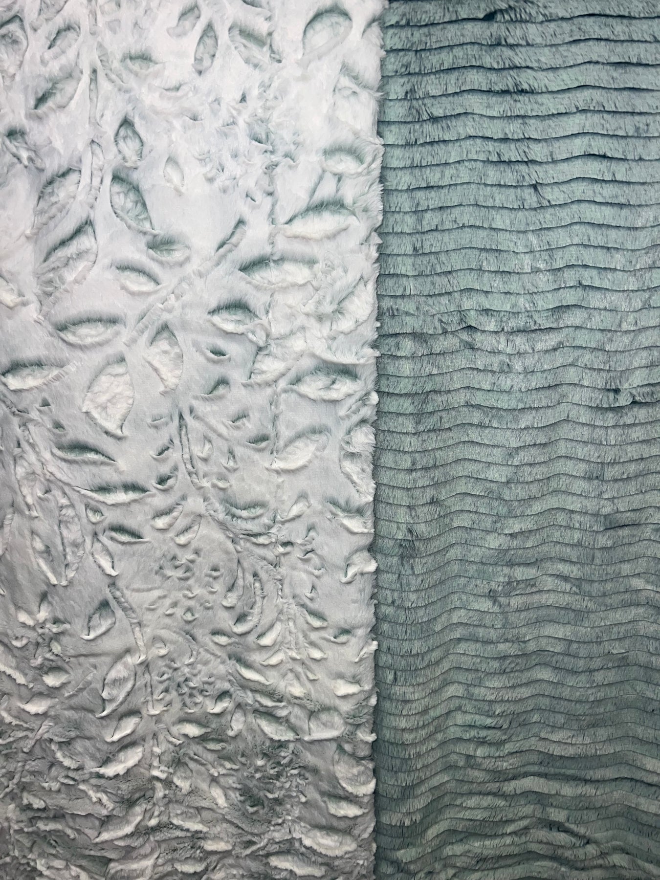 Juniper Prism Poppy / Spruce Frosted Oceana King size Minky Blanket - – Country Stitched